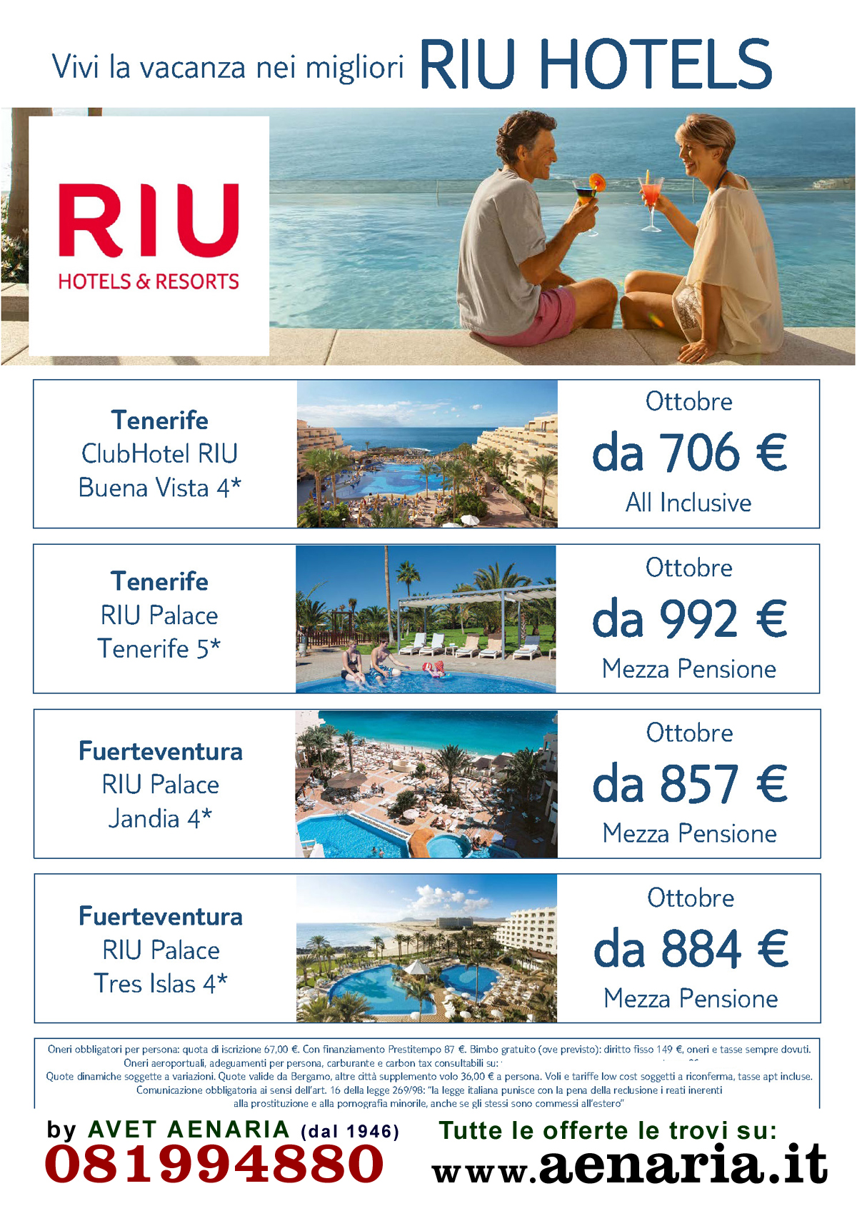 Offerte Last Minute – by AVET AENARIA – 081994880